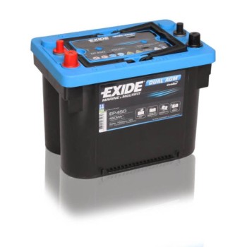Battery Exide EP450 DUAL AGM (Maxxima MAX900DC) Exide Exide ...